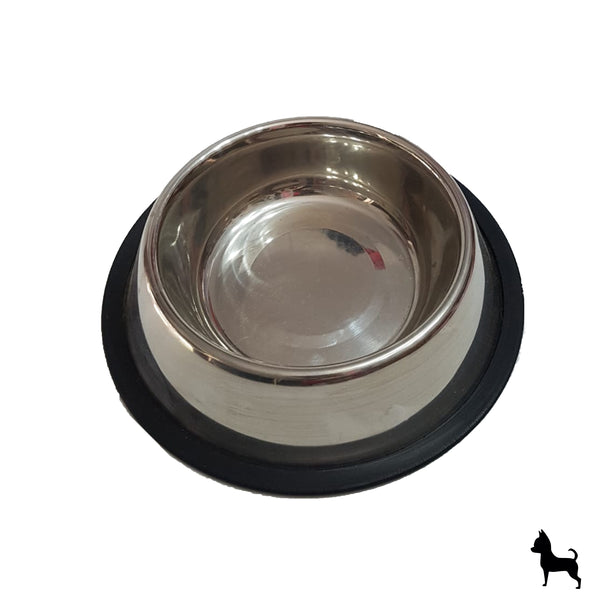 Tazón para comida de acero inoxidable – Benito Moda para tu mascota